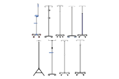 hydration iv drip stand set cartoon (6566181)