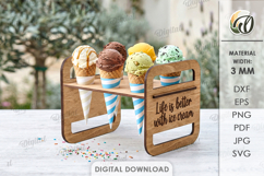Ice Cream Cone Holder Laser Cut. Ice Cream Cone (6765506)