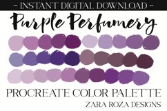 Purple Perfumery - Procreate Color Palette