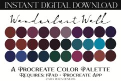 Wanderlust Walk - Procreate Color Palette
