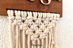 Inspirational Macrame Sign Laser Cut Design | You Are Magic