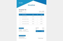 Corporate Invoice Template layout Design with (2473857)