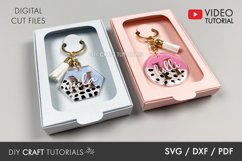 Keychain Gift Box Template