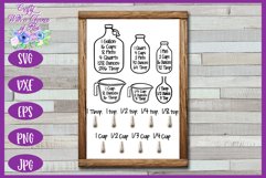 Kitchen Conversion Chart SVG Baking Measurement BEST SELLER (1703999 ...