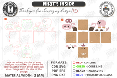 Tissue Box Laser Cut | Funny Pig SVG | Tissue Box Covers SVG