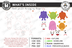 Mix and Match Emotions Puzzles Laser Cut Bundle | Kids Laser
