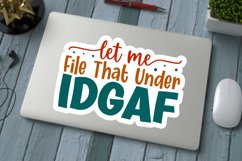 Let Me File That Stickers PNG