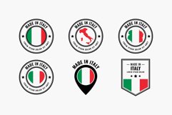 Made in Italy Editable Logo Badges