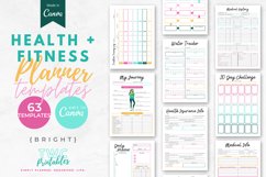 Fitness planner template