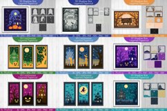 Mega Bundle Halloween Vol 1 | 3D Shadow Box Layered Papercut