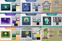 Mega Bundle Halloween Vol 1 | 3D Shadow Box Layered Papercut