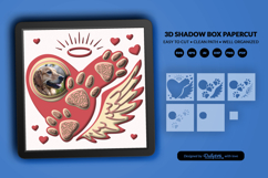 Memorial Pet 3D Layered Shadow Box (6506420)