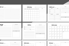 Minimalist PLANNER 2023 CANVA TEMPLATE