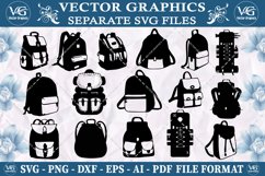 Backpacks Svg Bundle design