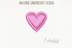 Tiny Heart Machine embroidery design. Love (2823341)