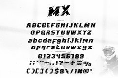 MX motocross font (690157) | Display | Font Bundles