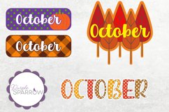 Monthly Clip Art | 51 PNG Files