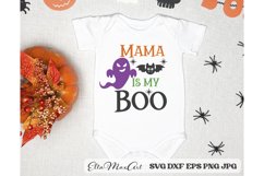 Mama is my BOO SVG, Halloween Baby SVG, Halloween SVG, Baby