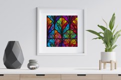 Seamless Stained Glass Digital Paper