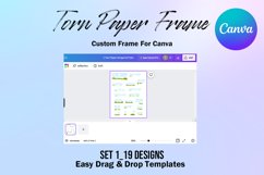 Torn Paper Ripped Text Box Canva Frame Template (2741510)