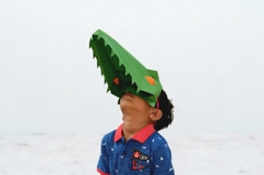 Mosasaurus Mask - 3d papercraft