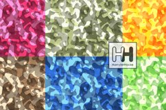 Pattern in camouflage style, digital seamless paper pack