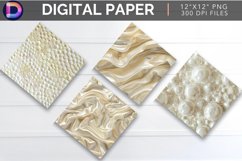 Pearlescent Ivory Digital Paper