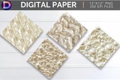 Pearlescent Ivory Digital Paper