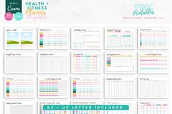 Fitness planner template