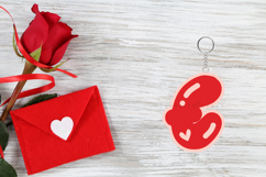 Valentine Alphabet Ornament Laser Cut SVG Files