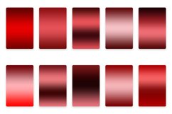 Red Metallic Gradients