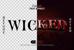 Wicked Text Effect Style