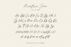 Monstera Jam Signature Font