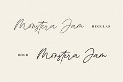 Monstera Jam Signature Font