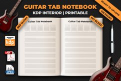 Guitar Tab Notebook KDP Interior