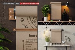 Hanging Note Roll Mockup