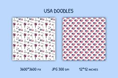 USA Paper | American Patterns | United States Doodles