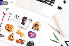 Cute Halloween Decoration Printable Sticker Stheet (2155048)