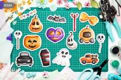 Cute Halloween Decoration Printable Sticker Stheet (2155048)