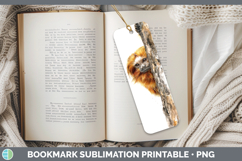 Golden Lion Tamarin Primate Tree Peek-A-Boo Bookmark Sublima