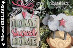 Prim Home SVG Set For Laser Cutting