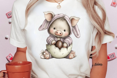 Quirky Easter Funny Animals Clipart