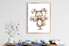 Quirky Easter Funny Animals Clipart