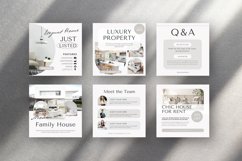 Real Estate Instagram Templates Bundle Aesthetic