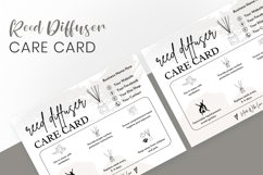 Reed Diffuser Care Card Canva Guide