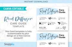 Reed Diffuser Care Guide CANVA Editable Template