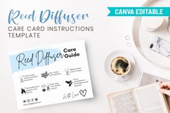 Reed Diffuser Care Guide CANVA Editable Template