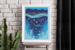Layered papercut | Sea paper cut | Sea papercut (2211824)