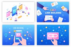 14 SEO Optimization Link Building Illustration