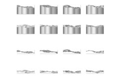 Silver Glam Tears Clipart